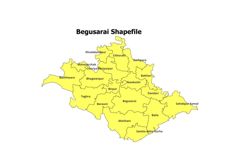 Download Bihar All District & Blocks Shapefile (2025) - Map GIS