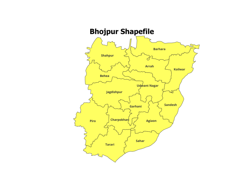Download Bihar All District & Blocks Shapefile (2025) - Map GIS