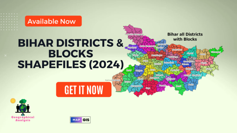 Download Bihar All District & Blocks Shapefile (2025) - Map GIS