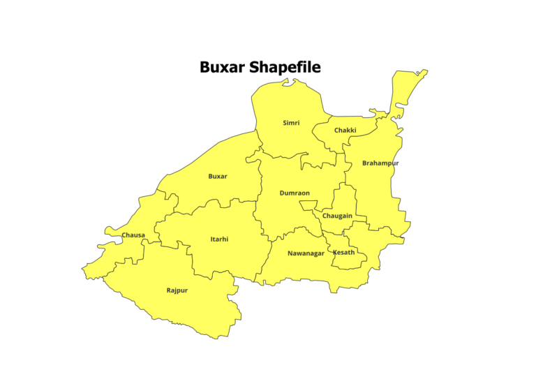 Download Bihar All District & Blocks Shapefile (2025) - Map GIS