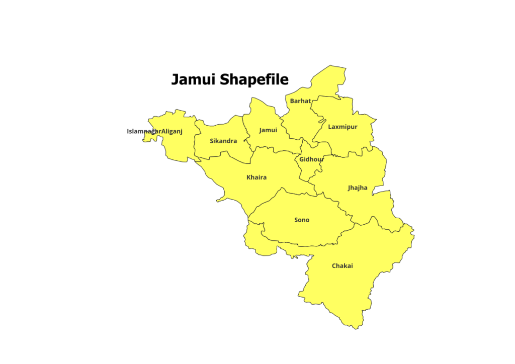 Download Bihar All District & Blocks Shapefile (2025) - Map GIS