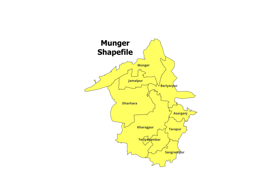 Download Bihar All District & Blocks Shapefile (2025) - Map GIS