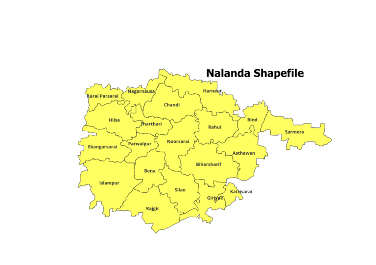 Download Bihar All District & Blocks Shapefile (2025) - Map GIS