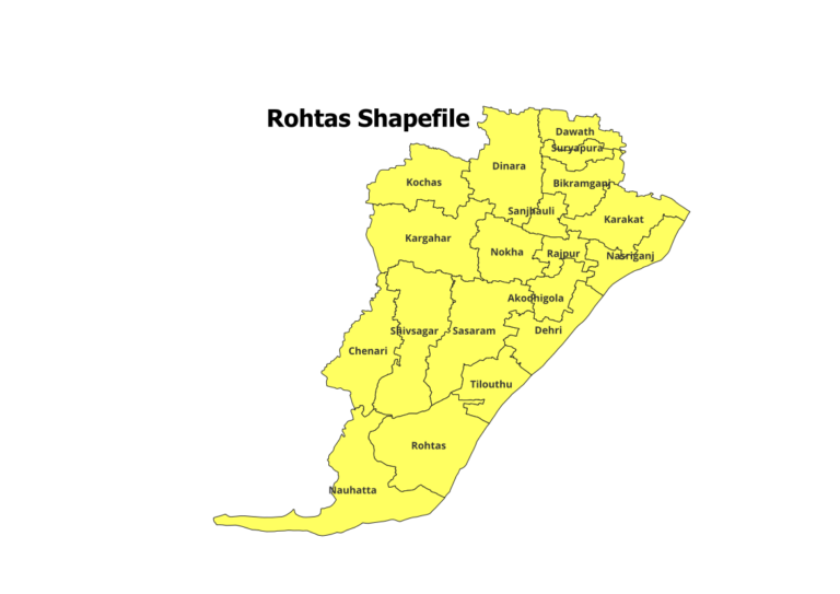 Download Bihar All District & Blocks Shapefile (2025) - Map GIS